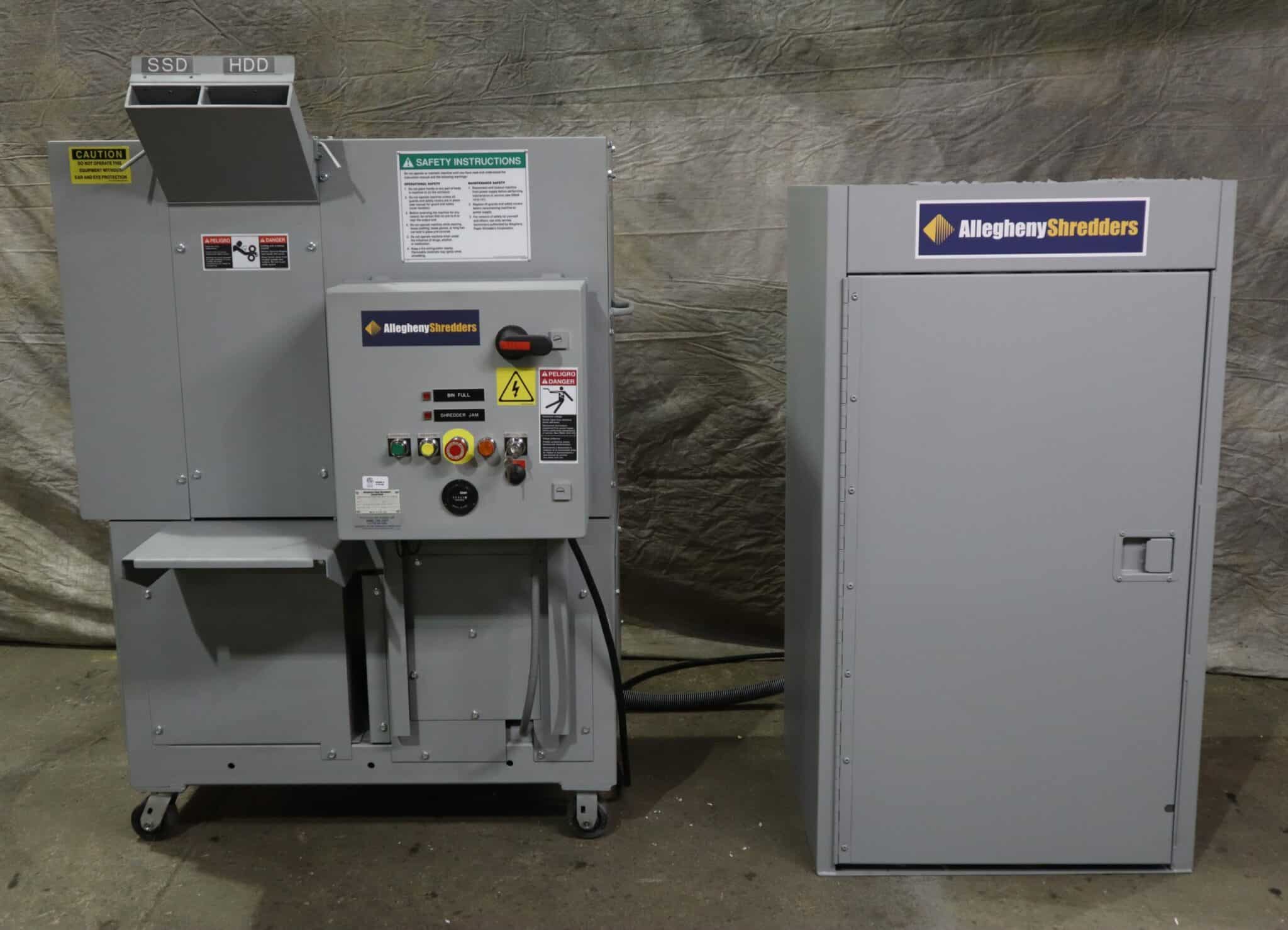 Hard Drive Shredder | Industrial Shredders | Allegheny Shredders