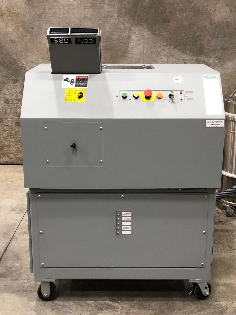 Hard Drive Shredder | Industrial Shredders | Allegheny Shredders